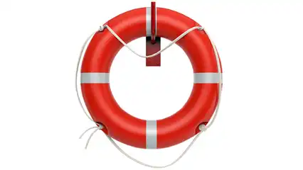 Red Water Float Lifebelt 3D Model for Professionals
